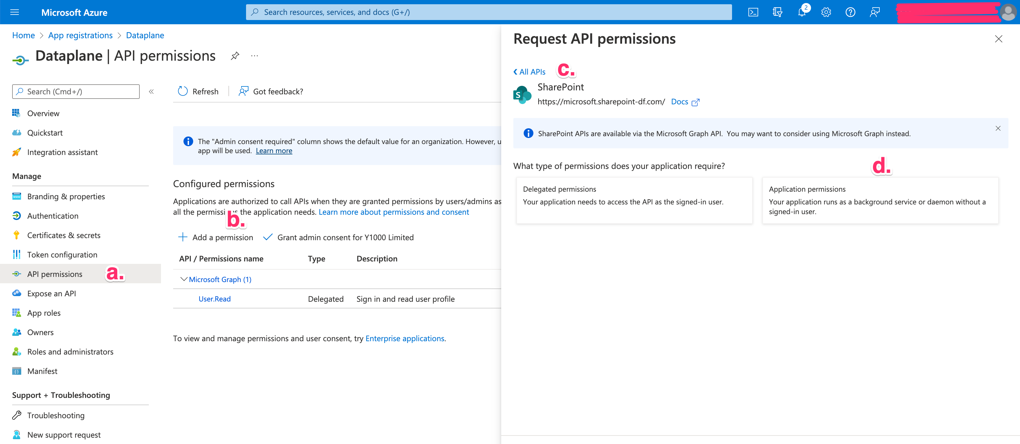 Sharepoint API - Dataplane recipes